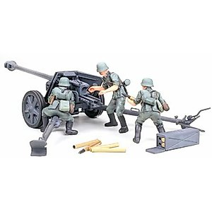 TAMIYA 1/35 German 7.5cm Pak40 at Gun TAM35047 Plastic Models Armor/Military 1/35