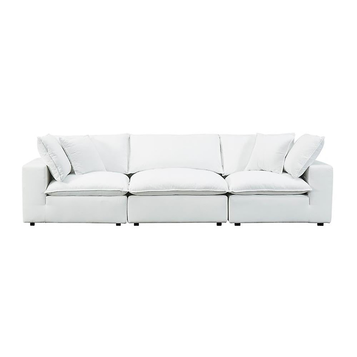 TOV Furniture Cali Pearl Modular Sofa in LiveSmart Performance Fabric