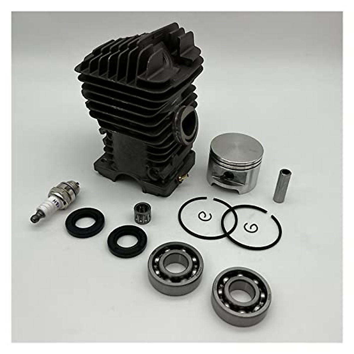 ZUMLED 46MM 47MM 49MM Cylinder Piston Crank Bearing Seal Kit Compatible with Stihl 029 031 039 MS290 MS310 MS390 Garden Chainsaw Spare Parts (Size : MS290 46MM)