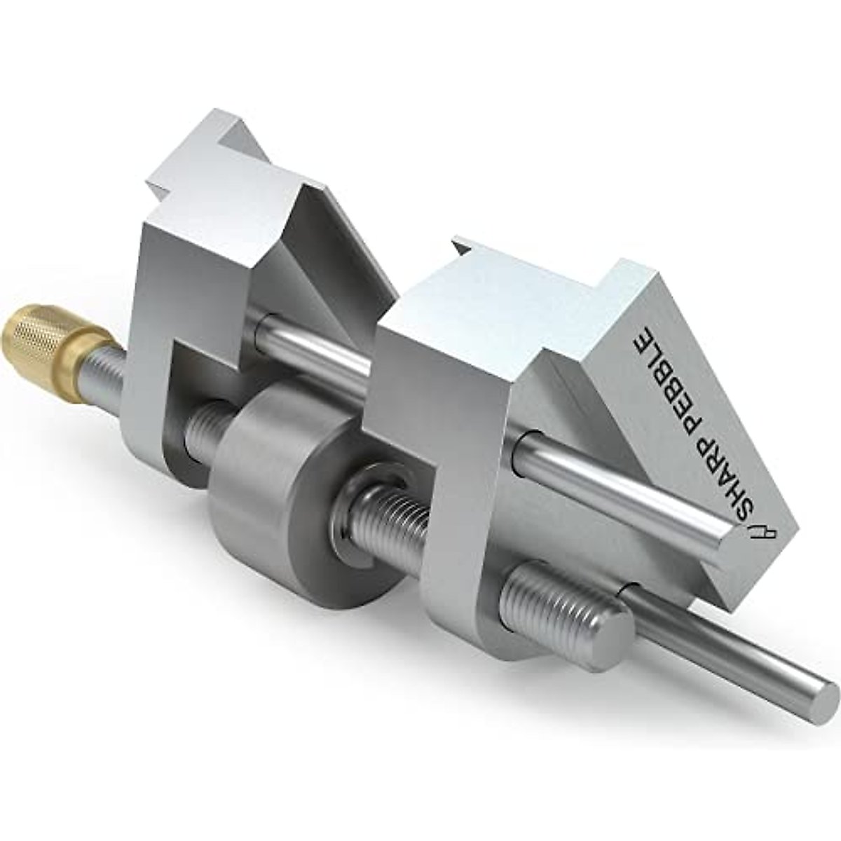 Sharp Pebble Honing Guide - Chisel Sharpening Jig for Chisels and Planes - Fits Chisels 0.25” to 1.96”, Fits Planer Blades 1.41” to 3.22”