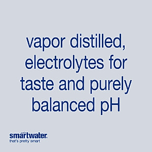 smartwater Smart Water Sports Cap, 700ml, 24 Pack, 23.7 Fl Ounce (Pack of 24)