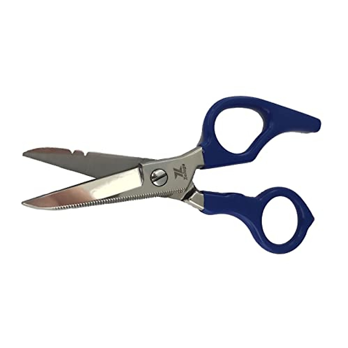 Zeluga 12-229 5in. Heavy Duty Stainless Steel Electician's Scissor with Ergonomic Handle
