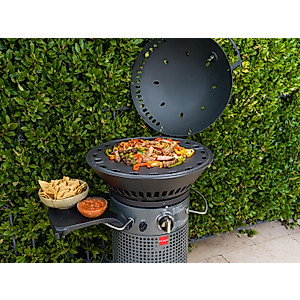 Fuego FEACS1 Element & Professional Clip-On Side Shelf,Black