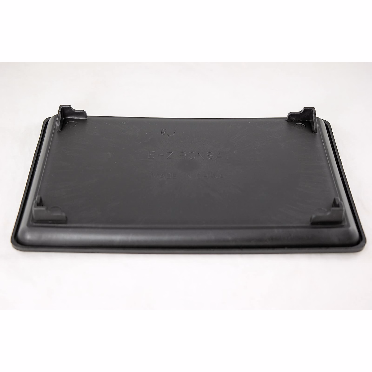 1 Rectangular Black Plastic Humidity/Drip Tray for Bonsai Tree and House Indoor Plant - 10.5"x 7"x 1"