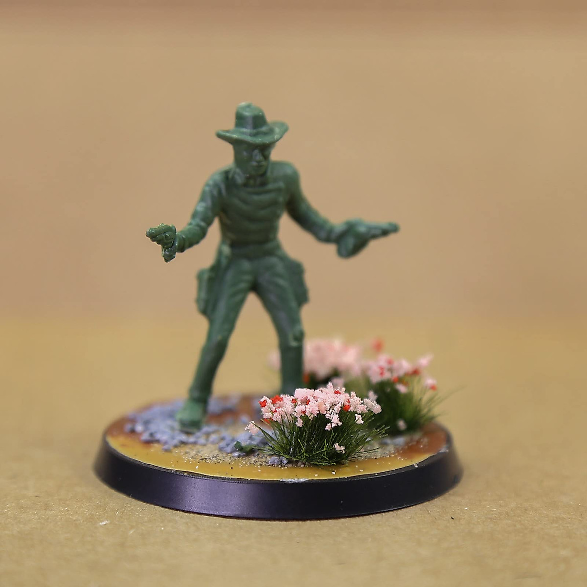 MB01Y 120pcs Model Plastic Bases 4 Different Sizes Wargame Accessories (Round Bases)