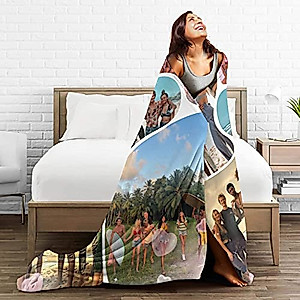 Ultra-Soft Fluffy Outer Banks Blanket Home Decor JJ Maybank Rudy Pankow John B Chase Stokes Throw Blanket Gift for Adults/Kids 50in×40in