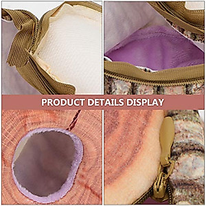 Alipis 3 pcs Box wood roll paper brown paper towels car tissues napkin holder for car rustic table decor square stand plush tissue holder Decorative Tissue Case Tabletop Tissue Case log