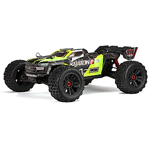 ARRMA RC Truck 1/5 KRATON 4X4 8S BLX Brushless Speed Monster Truck RTR (Ready-to-Run), Green, ARA110002T1