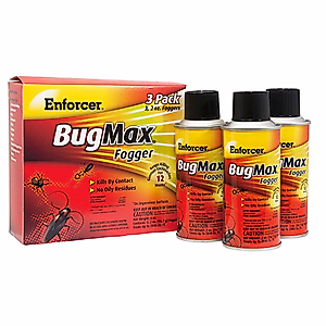 Enforcer BugMax Fogger - 2 oz (Case of 36) - EBMFOG2 - Keeps Killing German Cockroaches for 12 Weeks on Impervious Surfaces