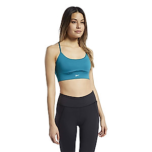 Reebok Workout Ready New Tri Backbra- Pad, Seaport Teal, XX-Large