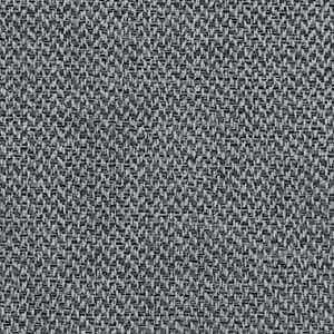 ZAFLY Modular Sectional Sofa Couch, U/L Shaped Couch with Oversized Seats, Ottoman, Convertible Modern Linen Fabric Reversible Chaise, Sofa Sleeper for Living Room, Apartment 120.4" W (Deep Gray)