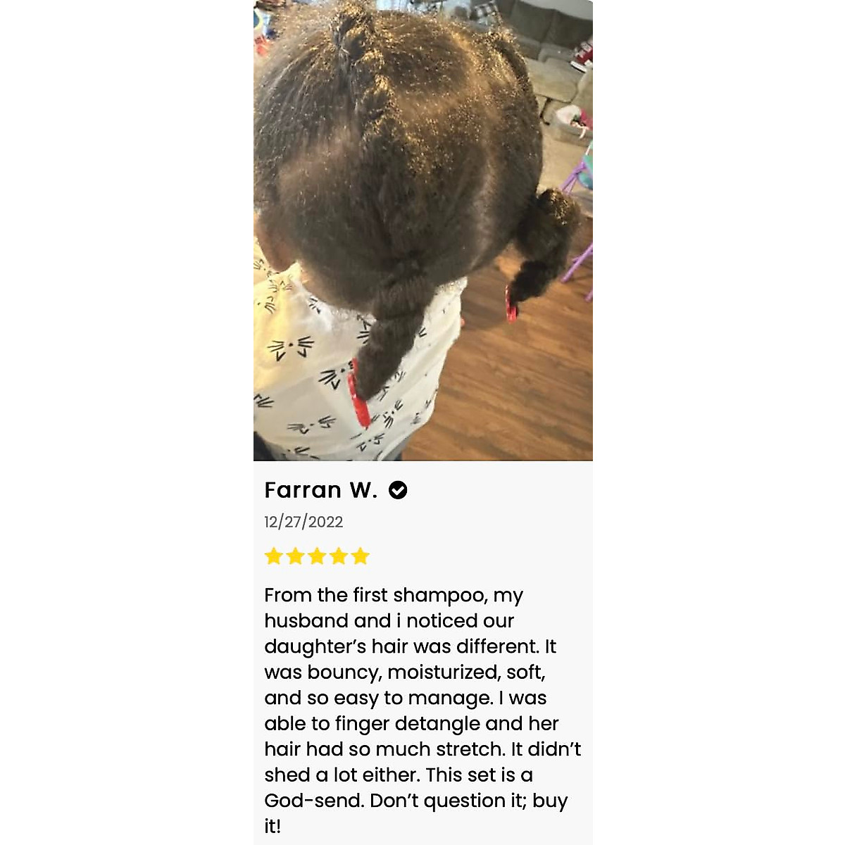 J'Organic Solutions Kid's Biotin Growth Stimulating Conditioner (8oz with Argan Oil, Aloa Vera & more)