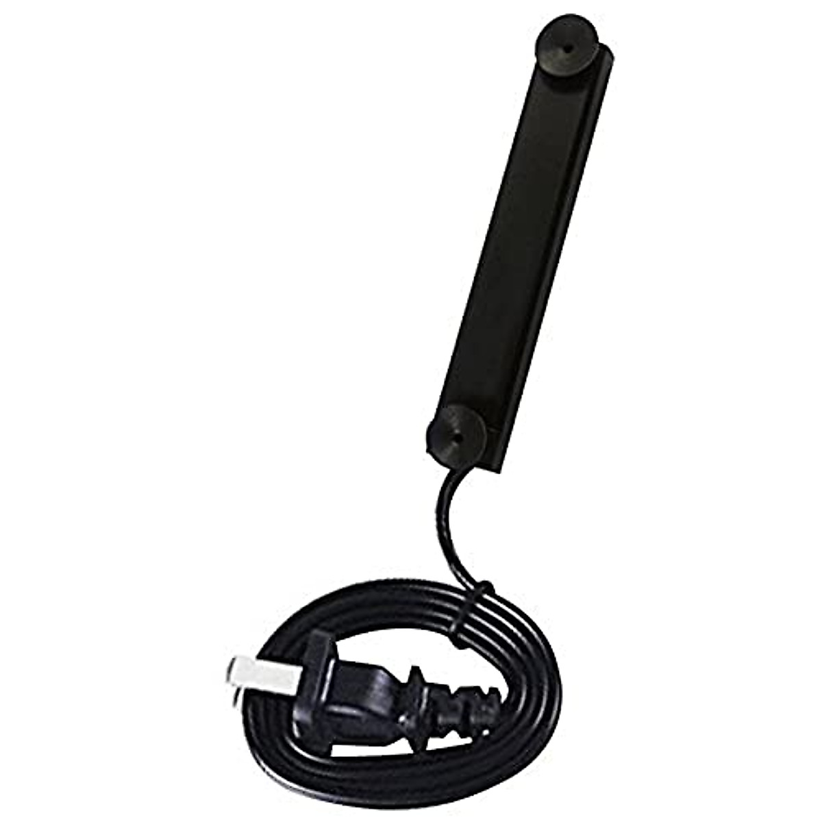 SunGrow Halfmoon Betta Heater, 10 Watts, for Small Tanks, Fully Submersible Aquarium Heater, Automatically Reaches Preset Temperature, Energy-Efficient Heating Module, Suction Cups Included