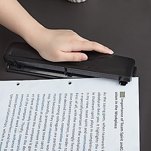 Amazon Basics 3 hole punch, 10 Sheet Capacity