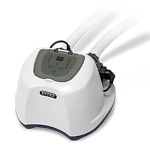 Intex QS500 Krystal Clear Saltwater Chlorine System for Above Ground Pools: Keeps Water Clean and Clear – Reduces Chemical Use – Up to 7000 Gal. Pools