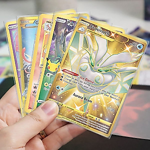 EVORETRO 400 Perfect Fit Sleeves - for Pokemon Card Sleeves, MTG Inner Sleeves, YugiOh, Paldean Fates, Lorcana, One Piece, Dragon Ball. 2.5x3.5" Double Sleeve, Inner Card Sleeves 63.5mm x 88mm