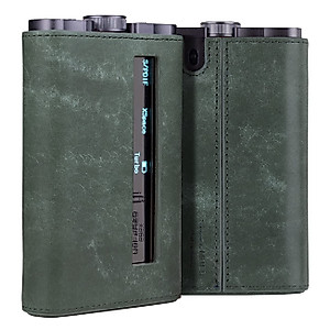 Miter Case for iFi Audio xDSD Gryphon Pro / Gryphon dac , Handmade Italy Pueblo Leather Case Cover for GryphonPro (Green)