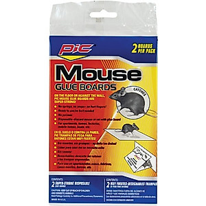 Pic Professional-Strength Mouse Glue Boards (2 Pack)