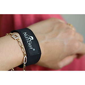 NursElet Nursing Bracelet, Hands-Free Shirt Holder Becomes Your Reminder Bracelet, Multifunctional, Pumping Mom Essential, Breastfeeding Helper, Must Have Baby Product