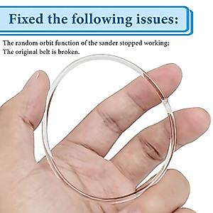 903373 Sander Belt Etotel Power Cable Belt - Replacement N372461/N430442 for Porter Belt DeWalt Sander Belt DCW210 DWE6420 DWE6421 DWE6423K - 2 Packs