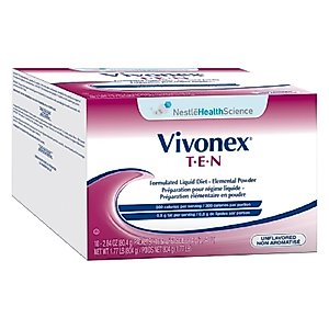 Vivonex T.E.N Unflavored 2.84 oz. Individual Packet Powder, 10043900712748 - Sold by: Pack of One