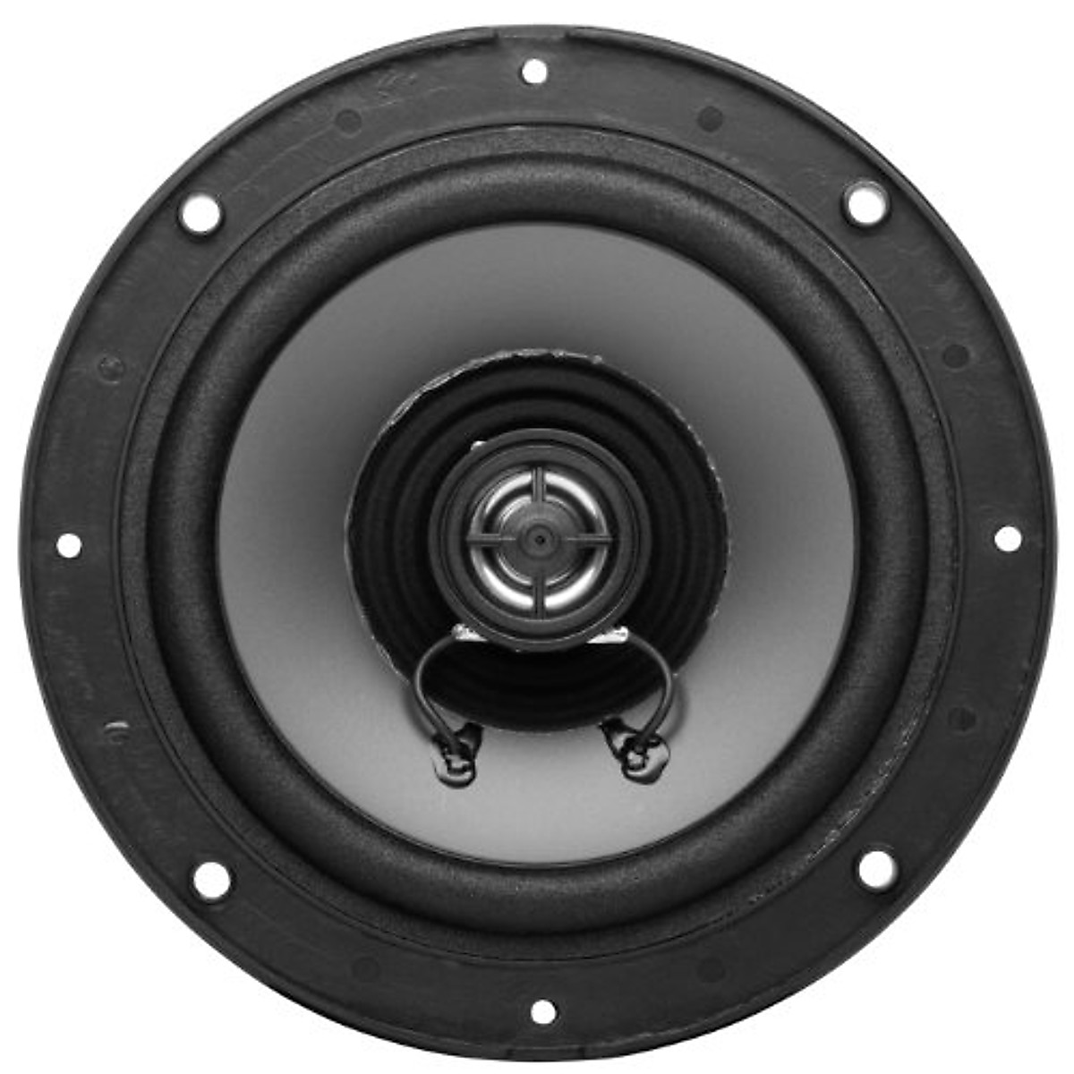 BOSS Audio Systems MR60B 6.5 Inch Marine Speakers - Weatherproof, 200 Watts of Power Per Pair, 100 Watts Each, Full Range, 2 Way, Sold In Pairs