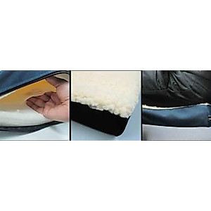 5 STAR SUPER DEALS Premium Comfy Orthopedic Gel Memory Foam Seat Cushion Pad for Office Chair, Car, Wheelchair & More - Seen On TV (1pc Set)