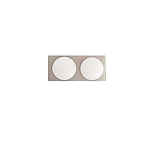 2pcs Replacement Touchpad Bottom Case Rubber Feet for A1339 Magic Trackpad Bottom Case Kit White