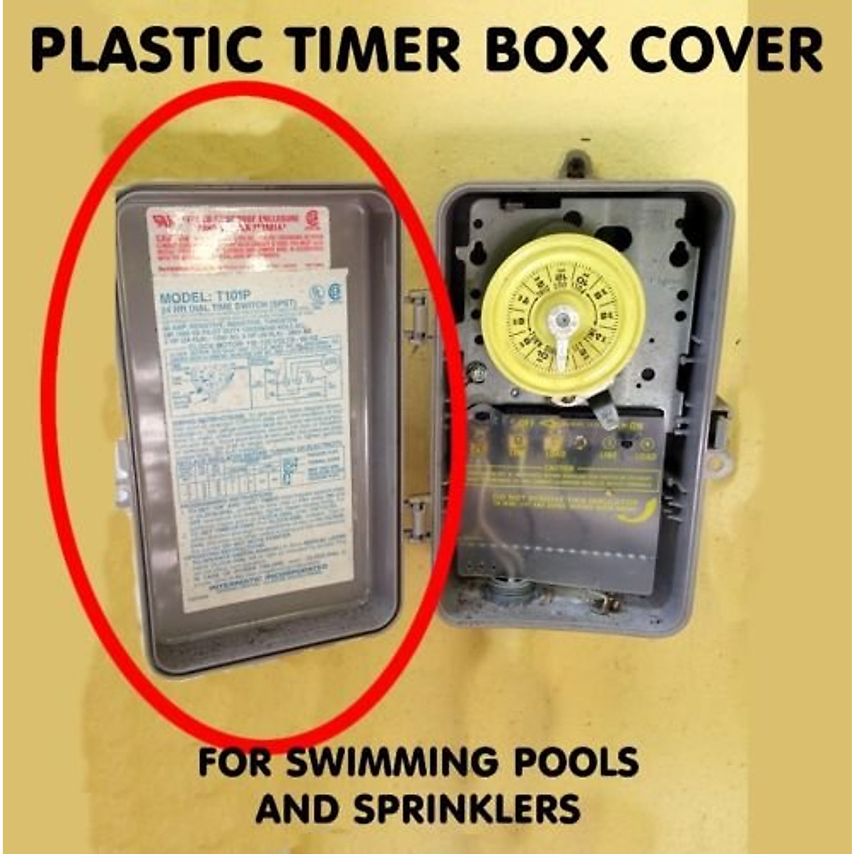 Swimming Pool Timer Door Replacement