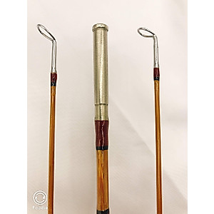 New Bamboo Fly Rod 7'6" for #5 Line Wt,2 Piece with 2 Tips.