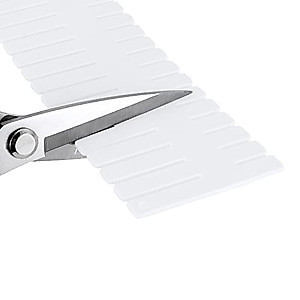 MUKCHAP 72 Pieces DIY Plastic Grid Drawer Organizer, 12.6 Inch Plastic Grid Drawer Dividers, Plastic Adjustable Drawer Dividers Organizer for Sock, Underwear, Scarf, White