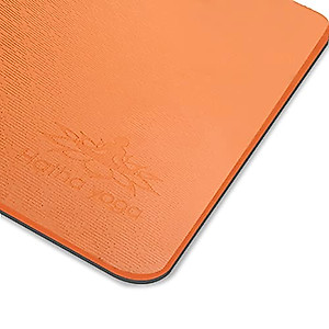 Hatha Yoga TPE Knee Pad，Extra think and soft，27"x14"x4/5"Th，Great for Knees and Elbows,Standard Mat For Pain Free Joints in Yoga,Floor Exercise,Gardening, Yard Work and Baby Bath.