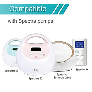 Replacement Duckbill Valves and Backflow Protector for Spectra, Compatible Pump Parts for Spectra S1 Spectra S2 Spectra 9 Plus by PumpMom (Not Original Spectra S2 Accessories)