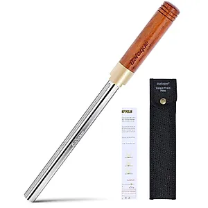 Baroque Fret Crowning Files Diamond, Guitar Fret Crown Dressing File, Fret Repairing Tools, Luthier Tools, Improved 3rd Generation, with 3 Sizes for Guitars, Ukuleles, Bass, Banjo, Mandolin