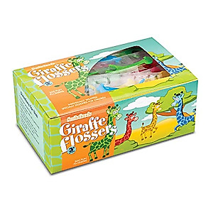 SmileGoods Giraffe Flossers, Individually Wrapped, Box of 200