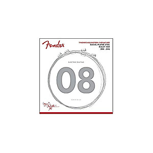 Fender Yngwie Malmsteen Signature Electric Guitar Strings, Nickel Plated Steel, Bullet End .008-.046