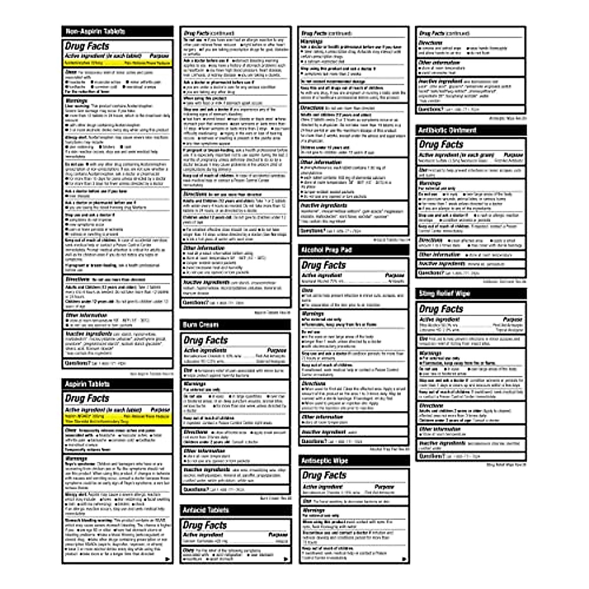 Be Smart Get Prepared First Aid Kit, Teal, 326 Piece, Exceeds OSHA and ANSI Guidelines 100 People - Office, Home, Car, School, Emergency, Survival, Camping, Hunting and Sports