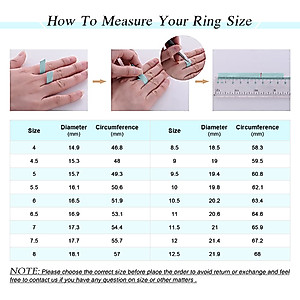 JewelryPalace 14K Gold Plated 925 Sterling Silver Rings for Women, Cubic Zirconia Promise Rings for Her, Stackable Wedding Bands Rings for Women Set Size 8