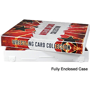 UniKeep WWE WrestleMania Themed Collectible Card Storage Binder - Comes With 20 Card Pages