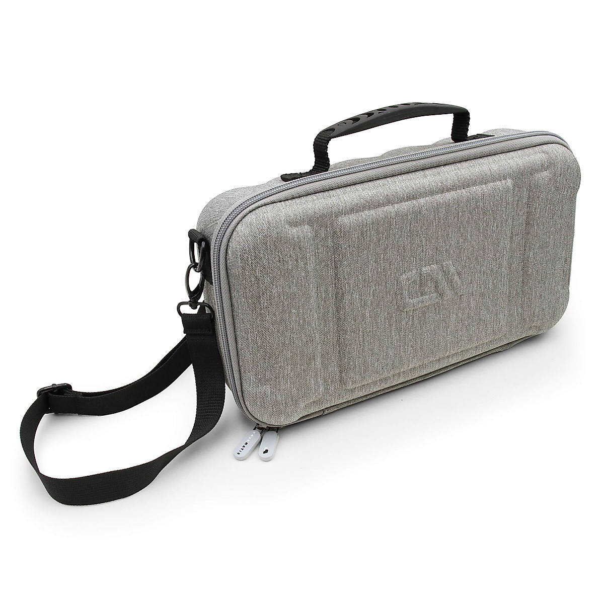 CASEMATIX Travel Case Compatible with up to 3 Otamatone Regular or Neo Instruments - Travel Case with Shoulder Strap and Accessory Storage for Batteries and Other Accessories, Case Only