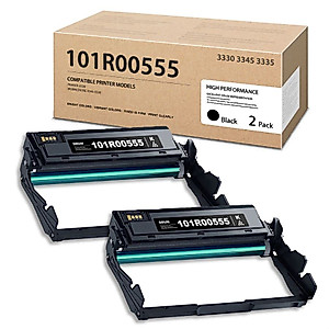 DOPHEN 2 Pack Phaser 3330/WorkCentre 3335/3345 - 101R00555 Drum-Cartridge Replacement for Xerox 3330 3345 3335 Printers (Yield 30K,Black)