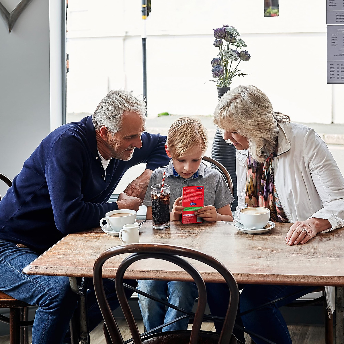 The Purple Cow Magnetic Travel Car Race Game - Airplane Games & Quiet Games. Game Box for Kids & Adults. Fun Game Where You Get to Race Each Other Around A Track, Car Race
