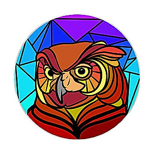 Awayk Owl Pop Phone Grip for Smartphones & Tablets PopSockets Grip and Stand for Phones and Tablets