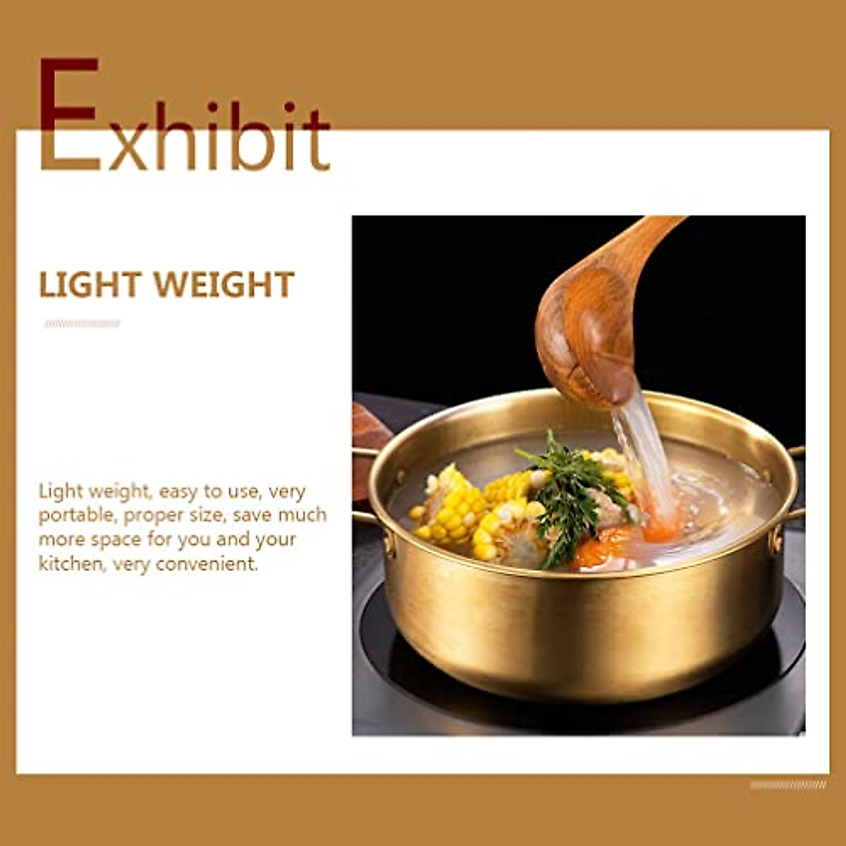 Hemoton Pots Camping Pot Stainless Steel Noodle Pot Kitchen Food Storage Pot Handheld Cooking Noodle Pot Korean Ramen Sauce Pan Sauce Pan Sauce Pan Sauce Pan Sauce Pan Sauce Pan