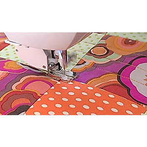 SINGER | Even Feed/Walking Presser Foot - Fork, Perfect for Matching Stripes & Plaids, Quilting & Sewing with Pile Fabrics - Sewing Made Easy