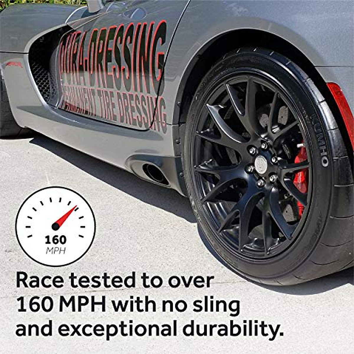 Dura-Dressing Total Tire Kit, XL Kit for 2-3 Cars or 1 Large Truck – Tire Dressing and Cleaning Kit – Made in the USA to Ensure your Tires Shine and Look Great