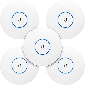 Ubiquiti Networks 2,4/5Ghz 450/1300Mbps 122m 5Pk Indoor/Outdoor, UAP-AC-PRO_5 (Indoor/Outdoor 196.7 x 35 mm)