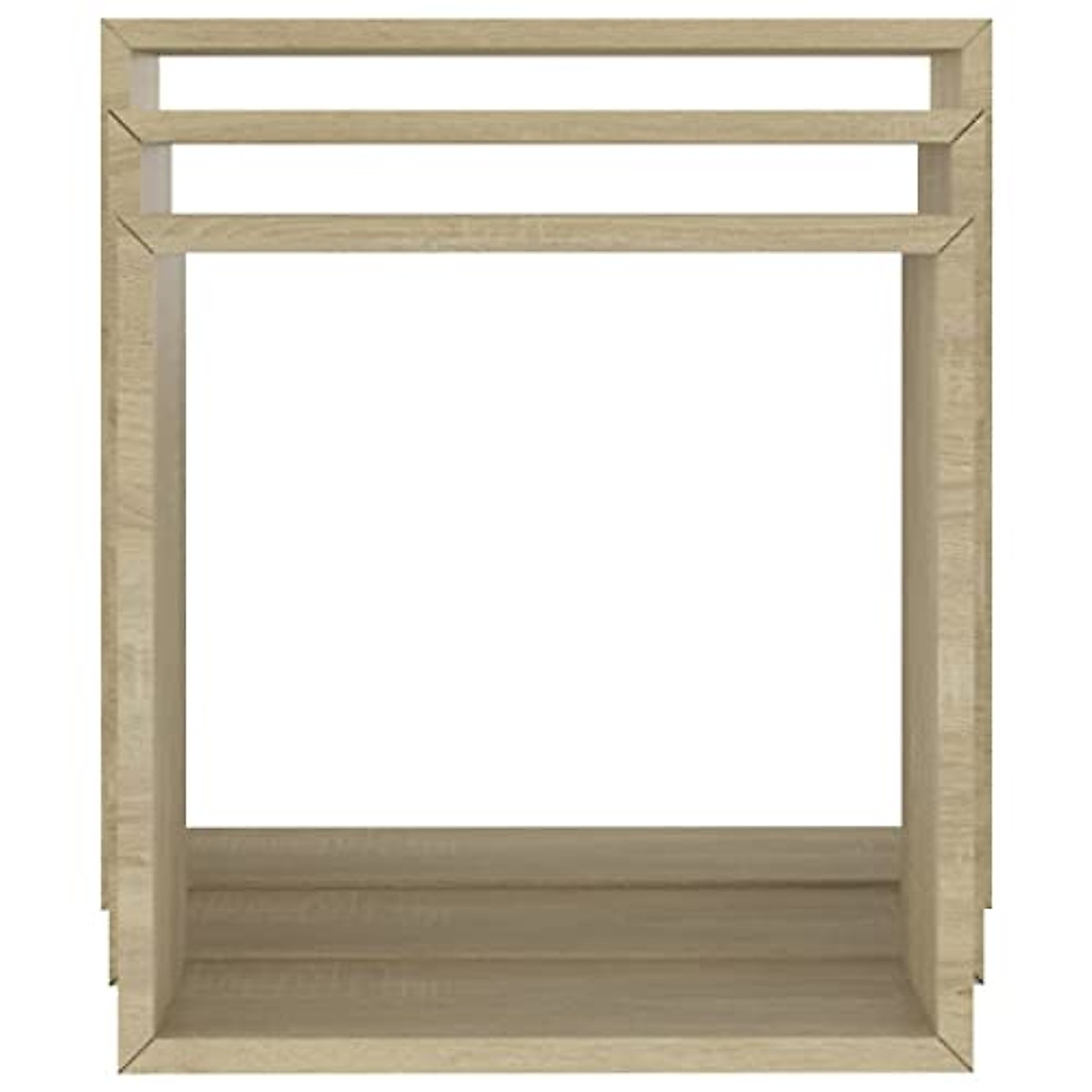 YAFF Wall Cube Shelves 3 pcs Sonoma Oak (6.27lbs)