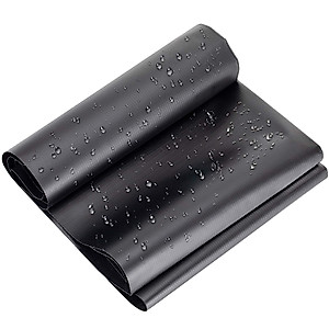 hygger Pond Liner - 7 by 10ft Fish Pond Liners for Outdoor Ponds, 14.5 Mil PVC Soft Pond Skins for Fish Ponds, Water Features, Garden Water Fountains, Waterfalls