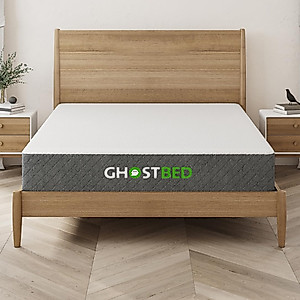 GhostBed Classic 11 Inch Cool Gel Memory Foam & Latex Mattress - Medium-Firm Feel, Made in The USA, California King